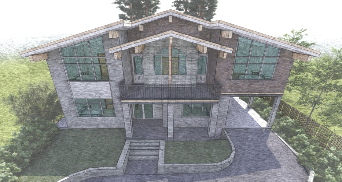 3D Model – Comox House